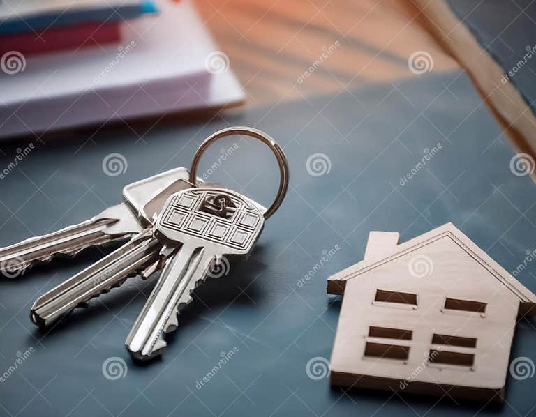 Ownership and Control Featuring Elements Like Keys, Property Deeds, and ...