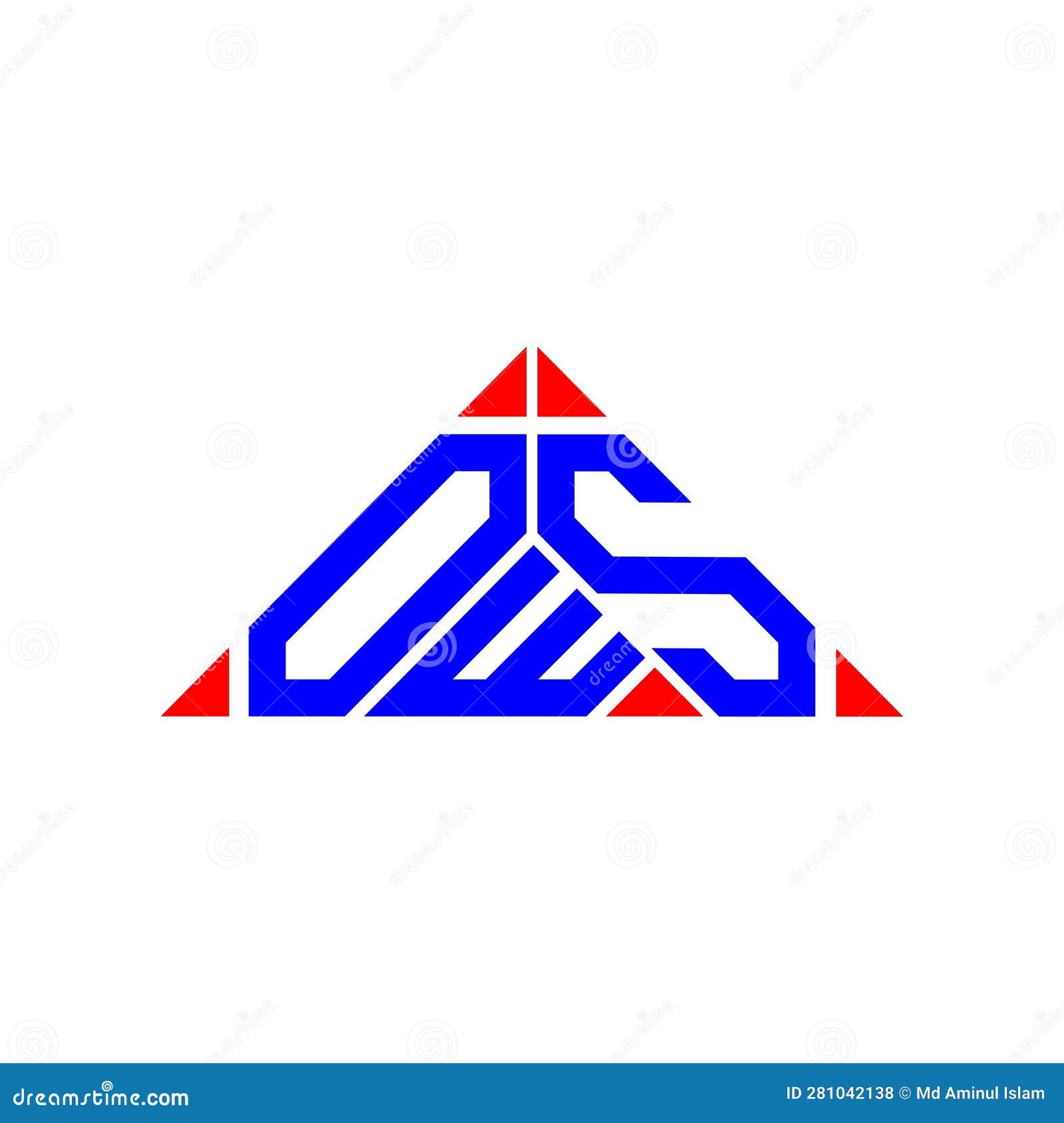 OWS Letter Logo Creative Design With Vector Graphic, OWS ...