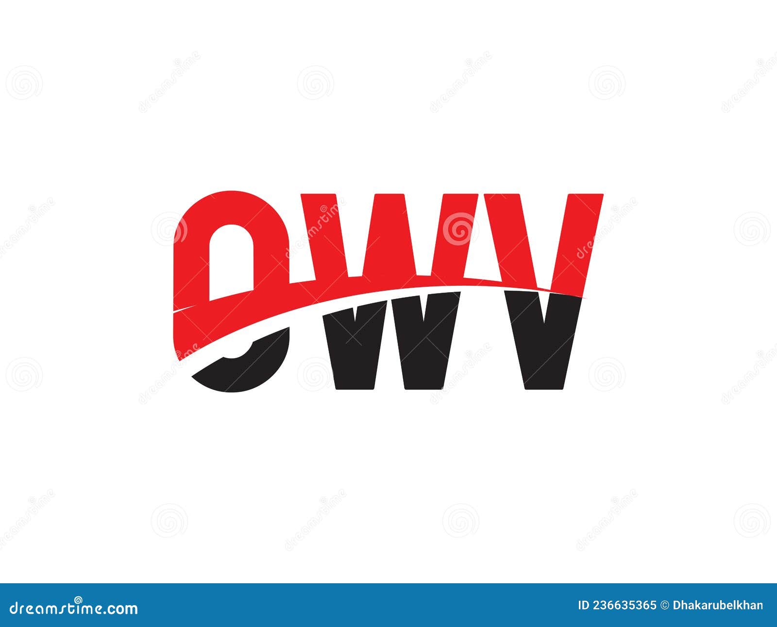 OWV Letter Initial Logo Design Vector Illustration Stock Vector ...