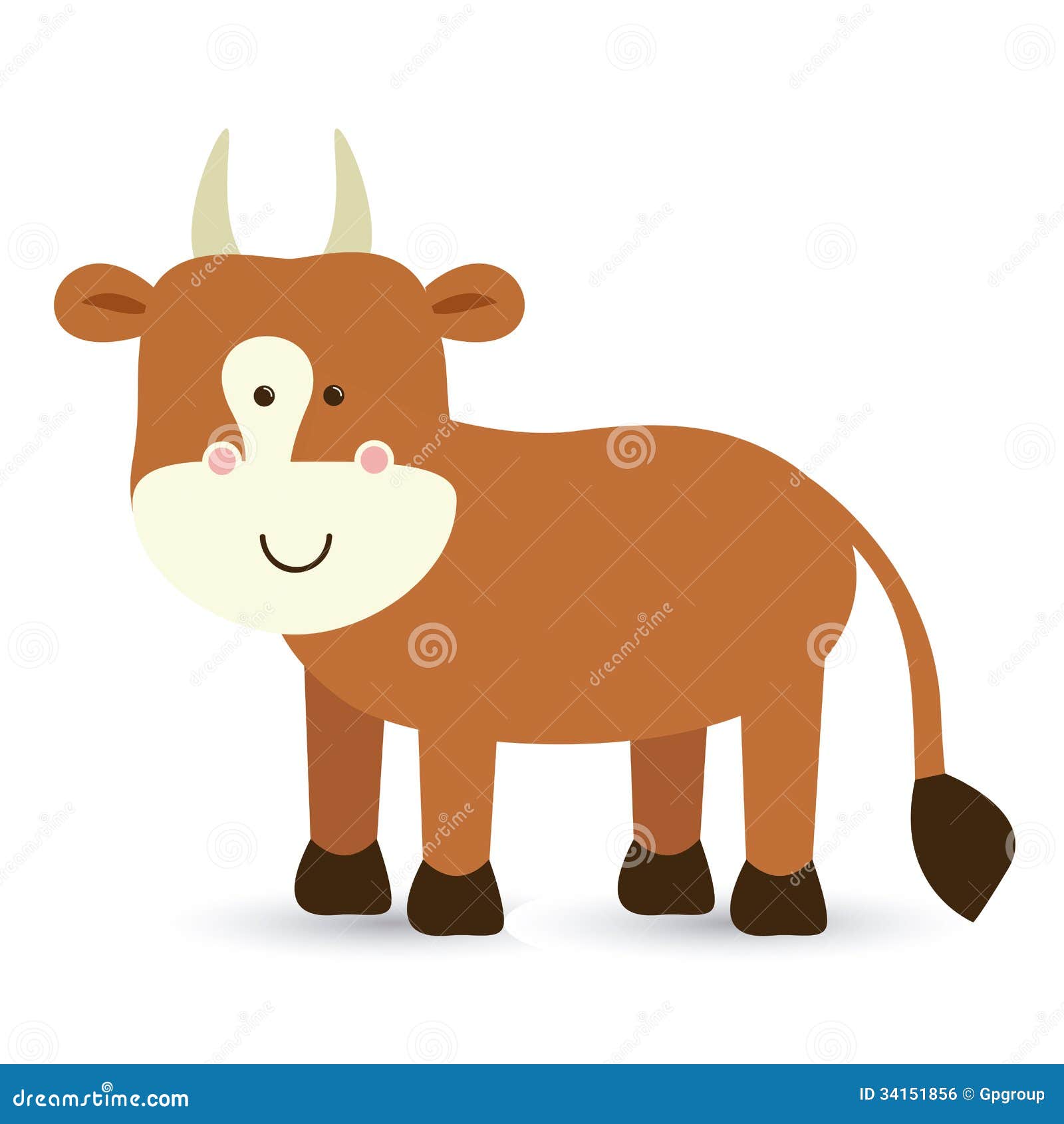 Ox design stock vector. Illustration of animal, holy - 34151856