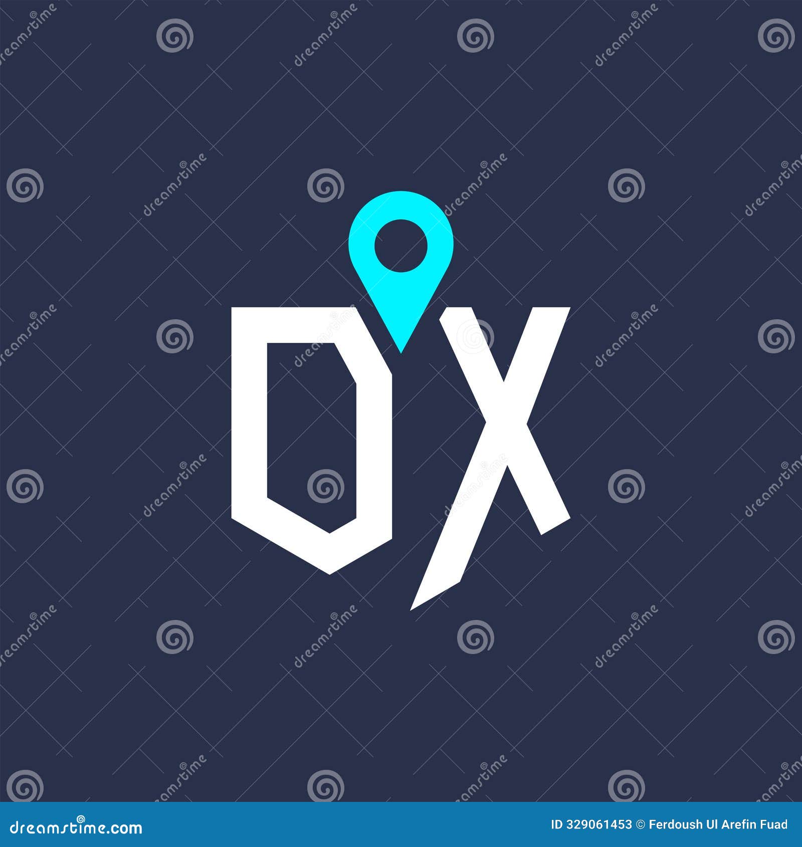 OX Location Logo Design for Recruitment and Navigation - Letter OX Logo ...