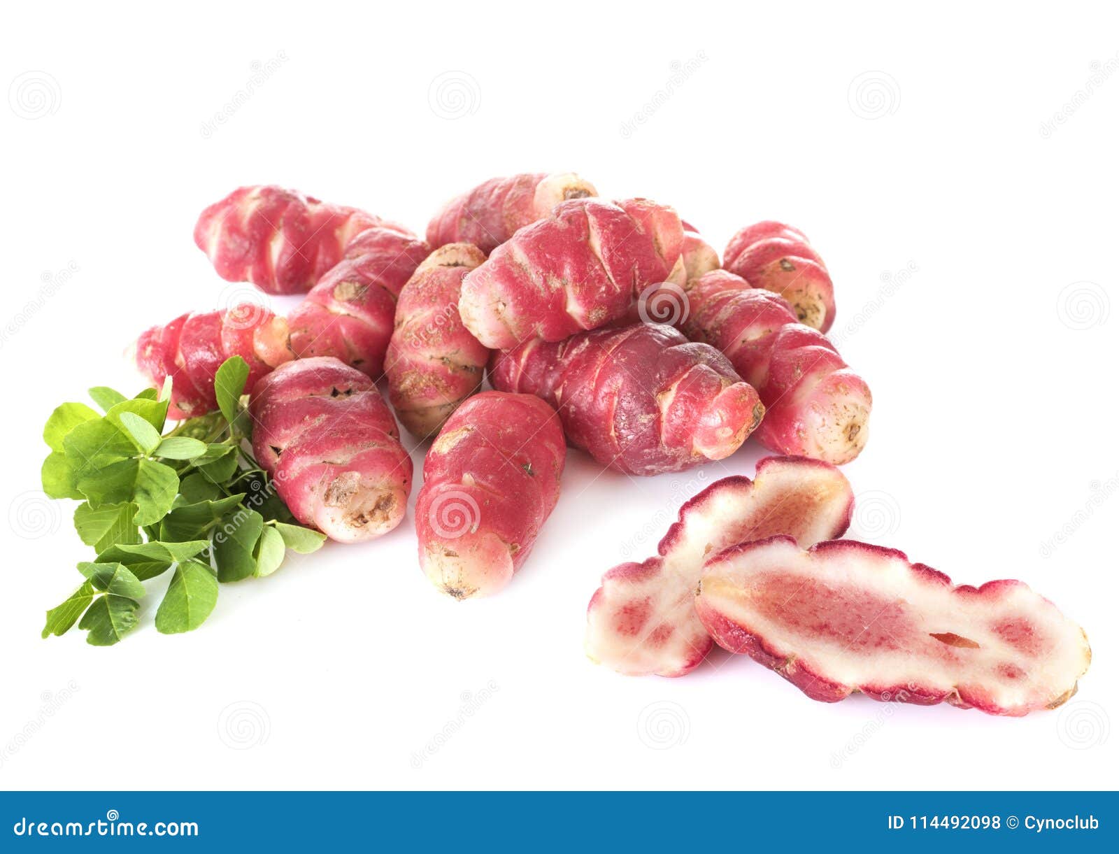 Oca Tubers Oxalis Tuberosa Plant Cultivation In Central And Southern ...