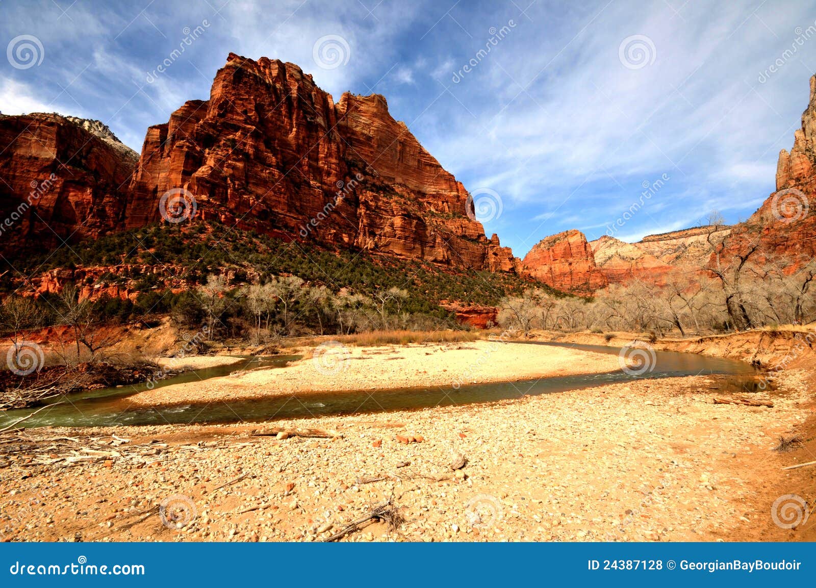 Oxbow stock photo. Image of canyon, american, aerial - 24387128