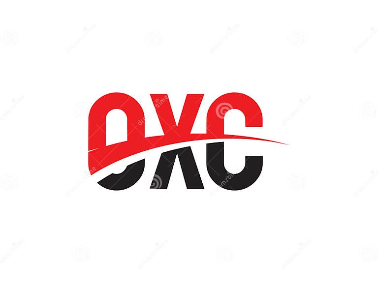 OXC Letter Initial Logo Design Vector Illustration Stock Vector ...