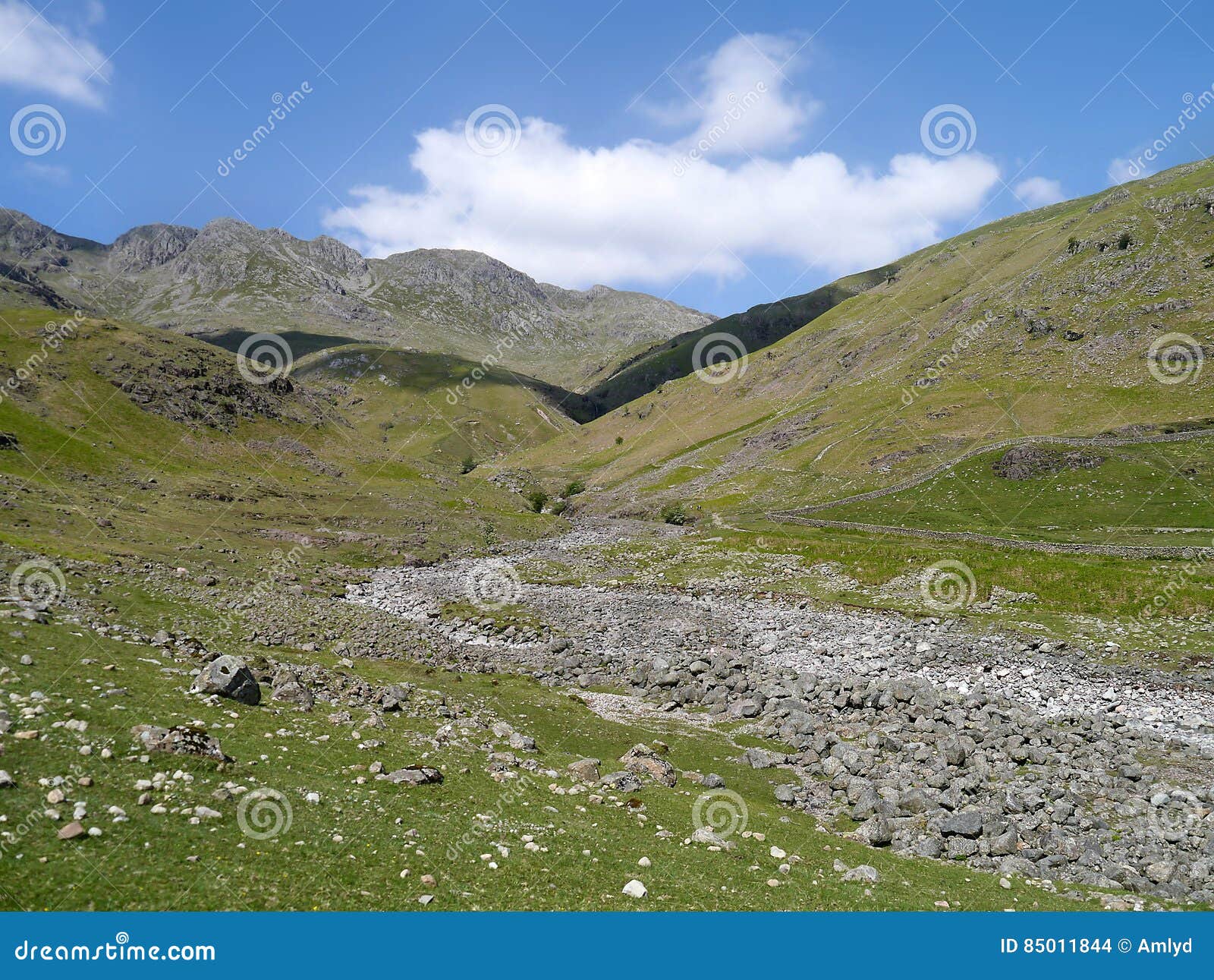 Oxendale, Great Langdale stock photo. Image of incline - 85011844
