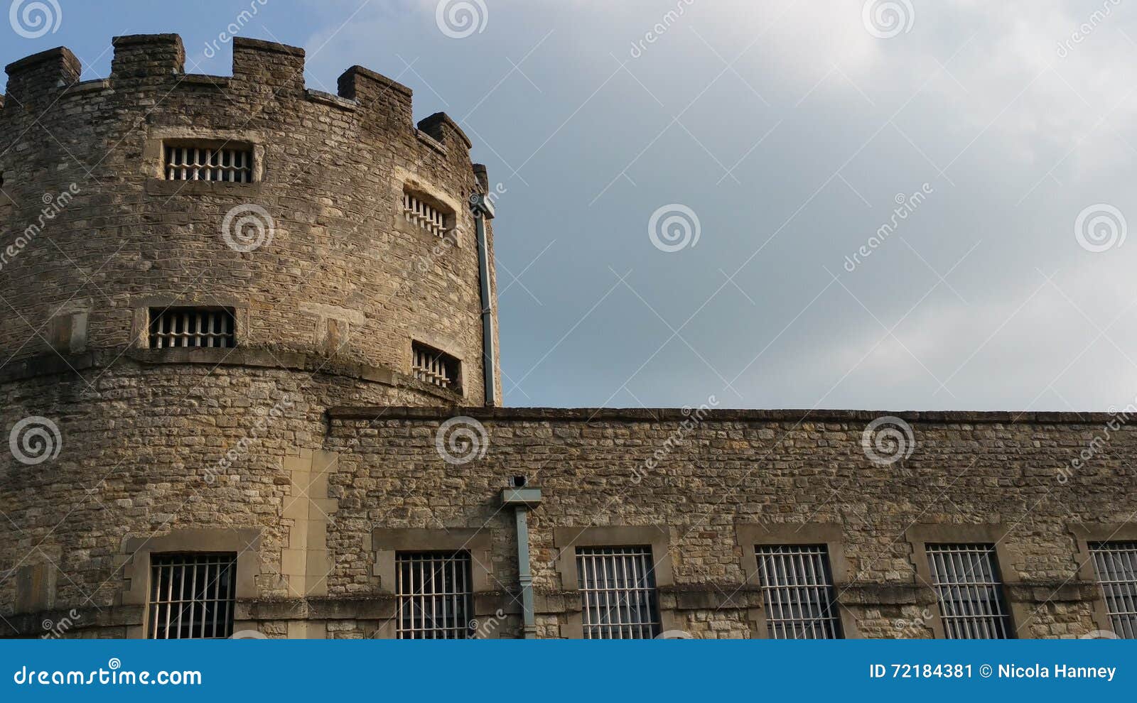 Oxford castle prison jail stock image. Image of tower - 72184381