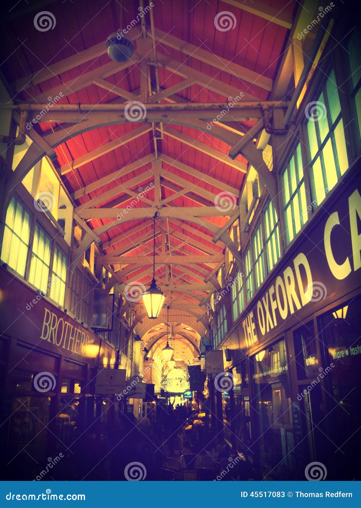 Oxford covered market editorial stock photo. Image of retail - 45517083