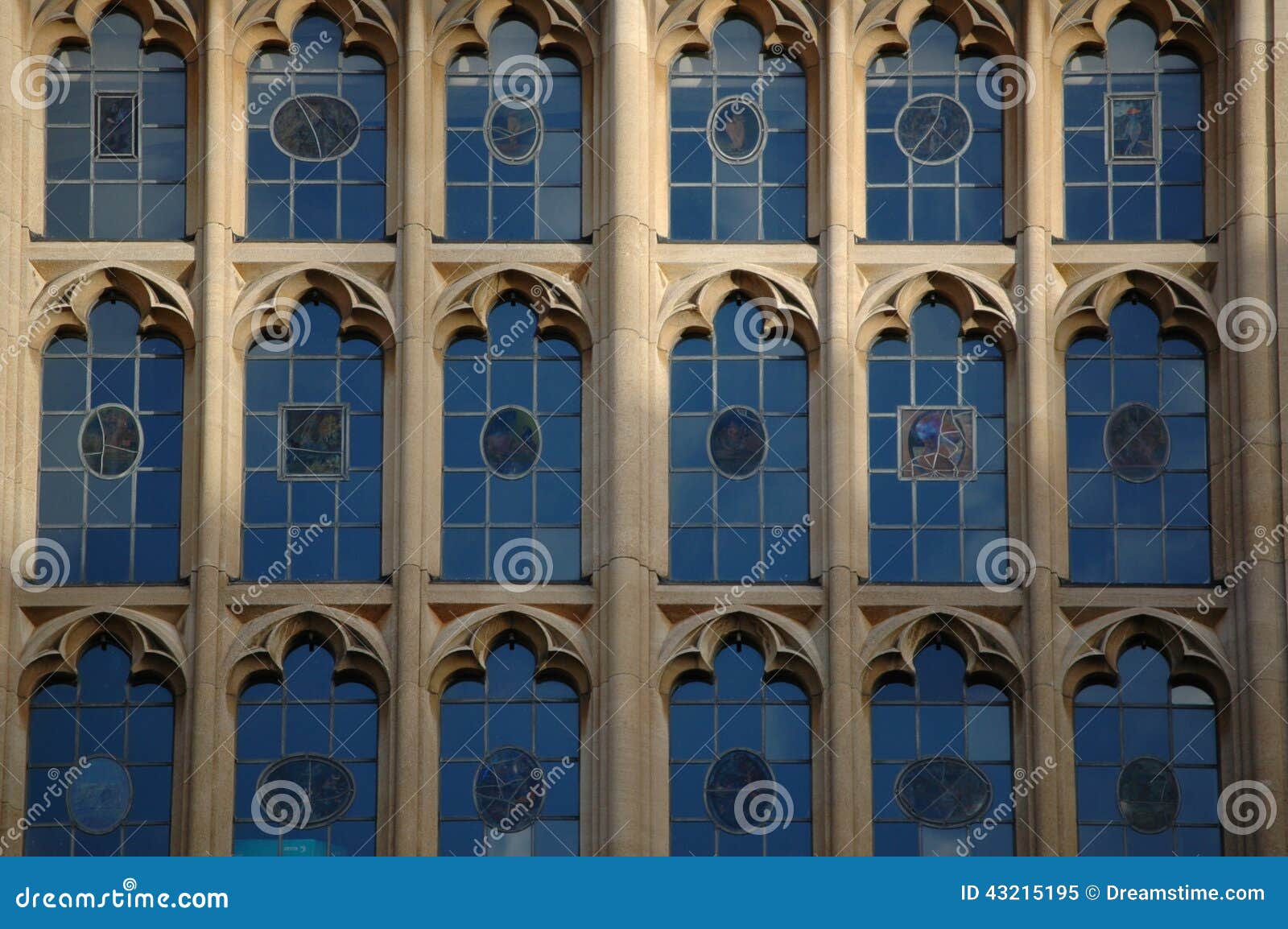 Oxford University Windows stock image. Image of stained - 43215195