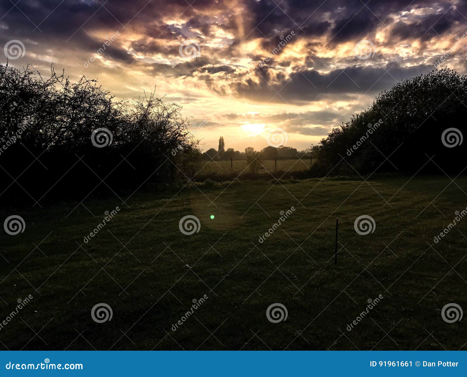 Oxfordshire Sunset stock image. Image of hunts, fishing - 91961661