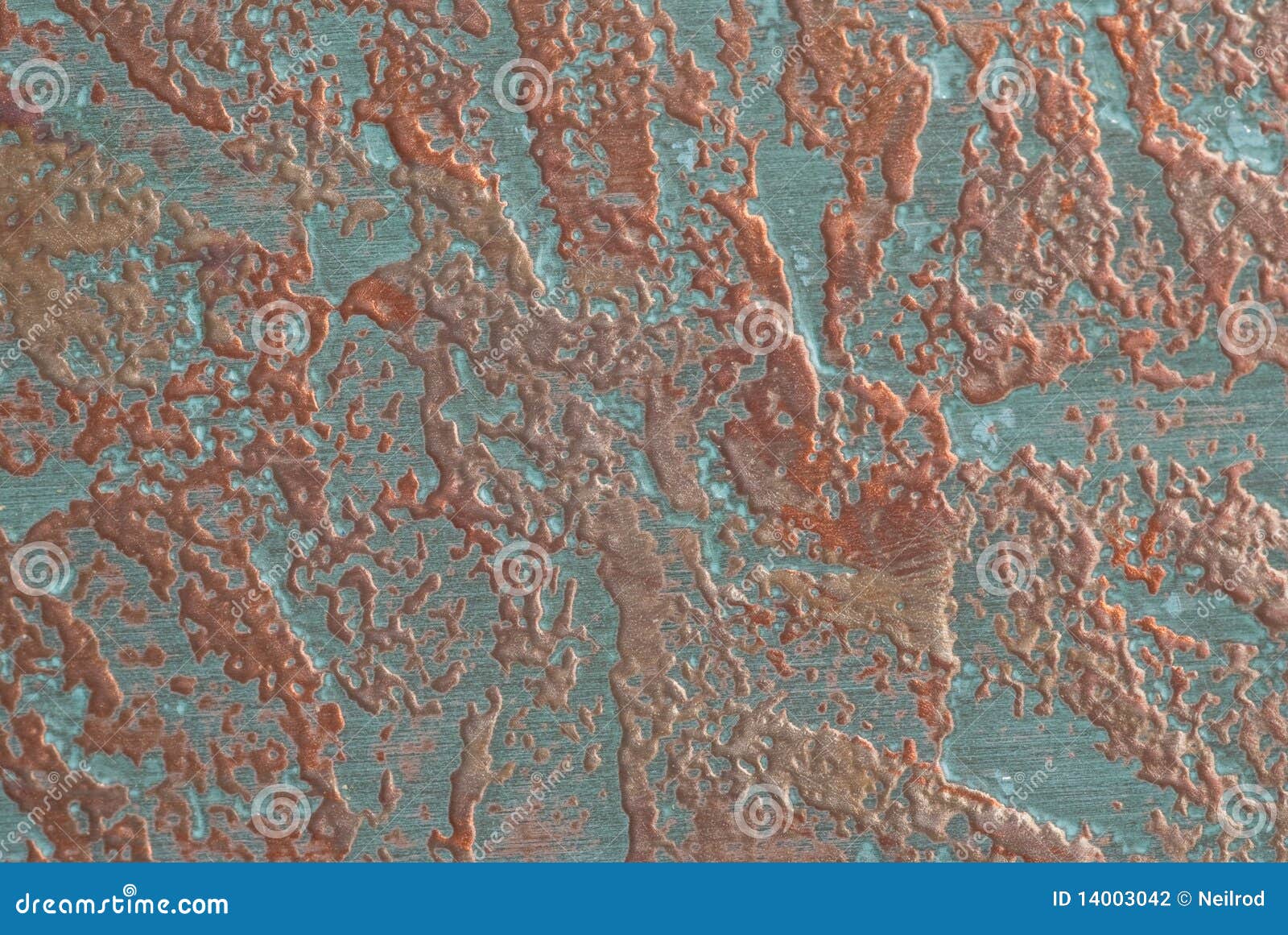 Oxidised copper plate stock photo. Image of frame, etched - 14003042