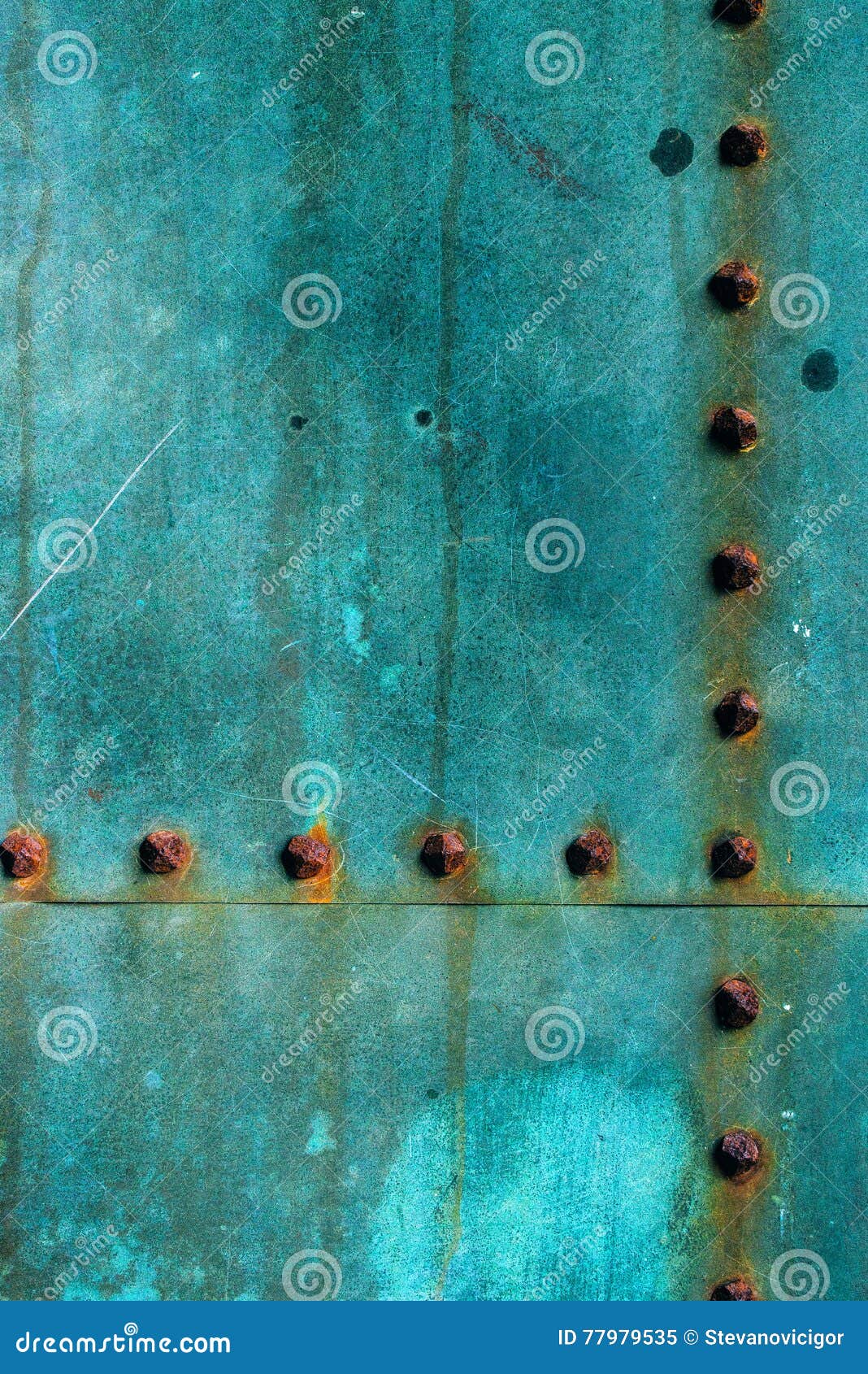 Oxidized Copper Texture Stock Photography | CartoonDealer.com #1866302