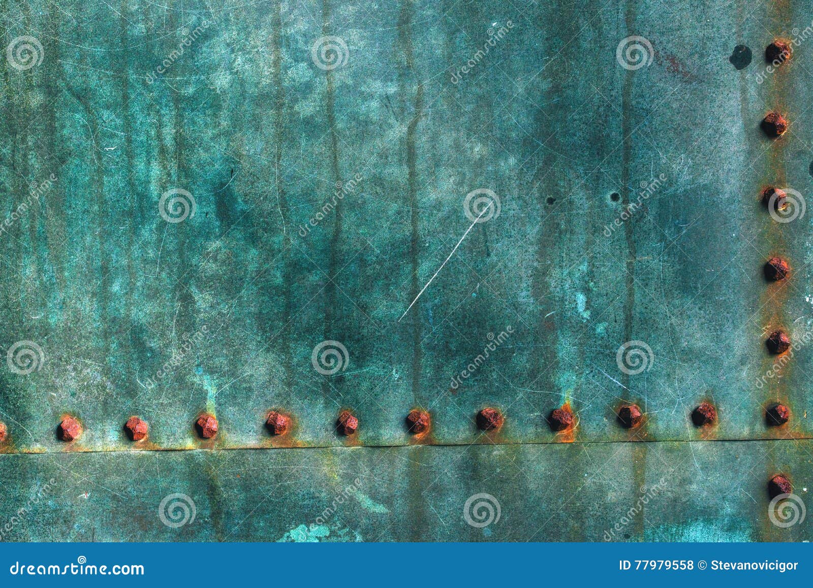 Oxidized Copper Texture Stock Photography | CartoonDealer.com #1866302