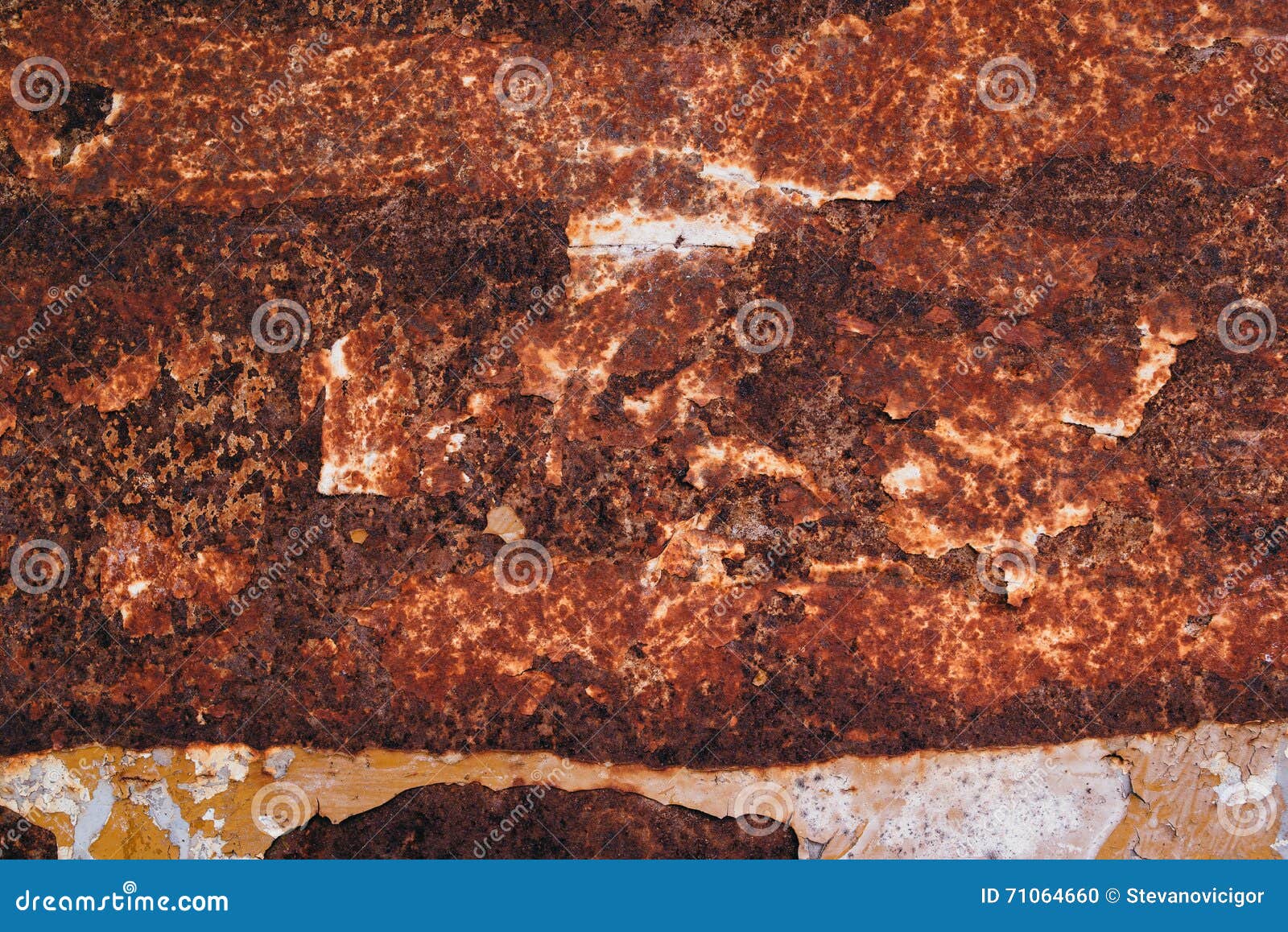 Oxidized Metal Plate Texture Stock Photo - Image of obsolete ...