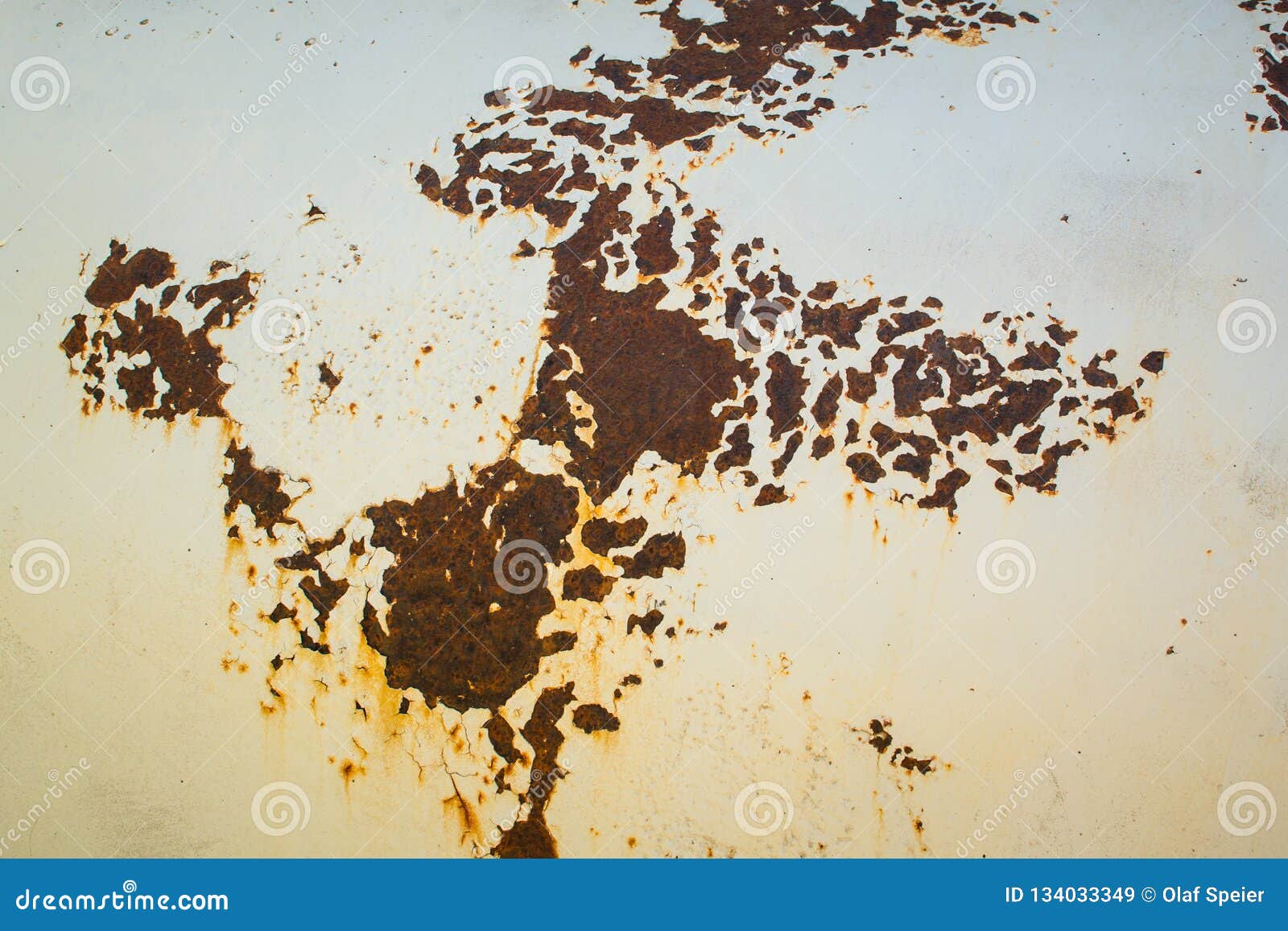 Oxidized metal sheet stock image. Image of worn, textured - 134033349