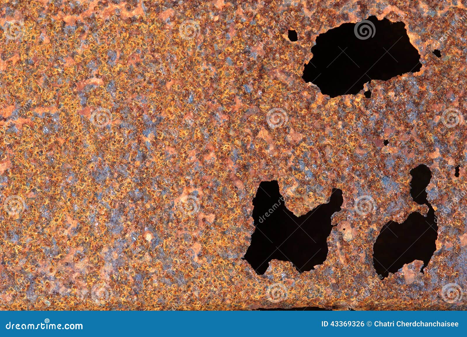 Oxidized Metal Surface Making an Abstract Texture Stock Photo - Image ...