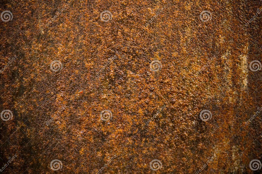 Oxidized Metal Surface Making an Abstract Texture Stock Image - Image ...