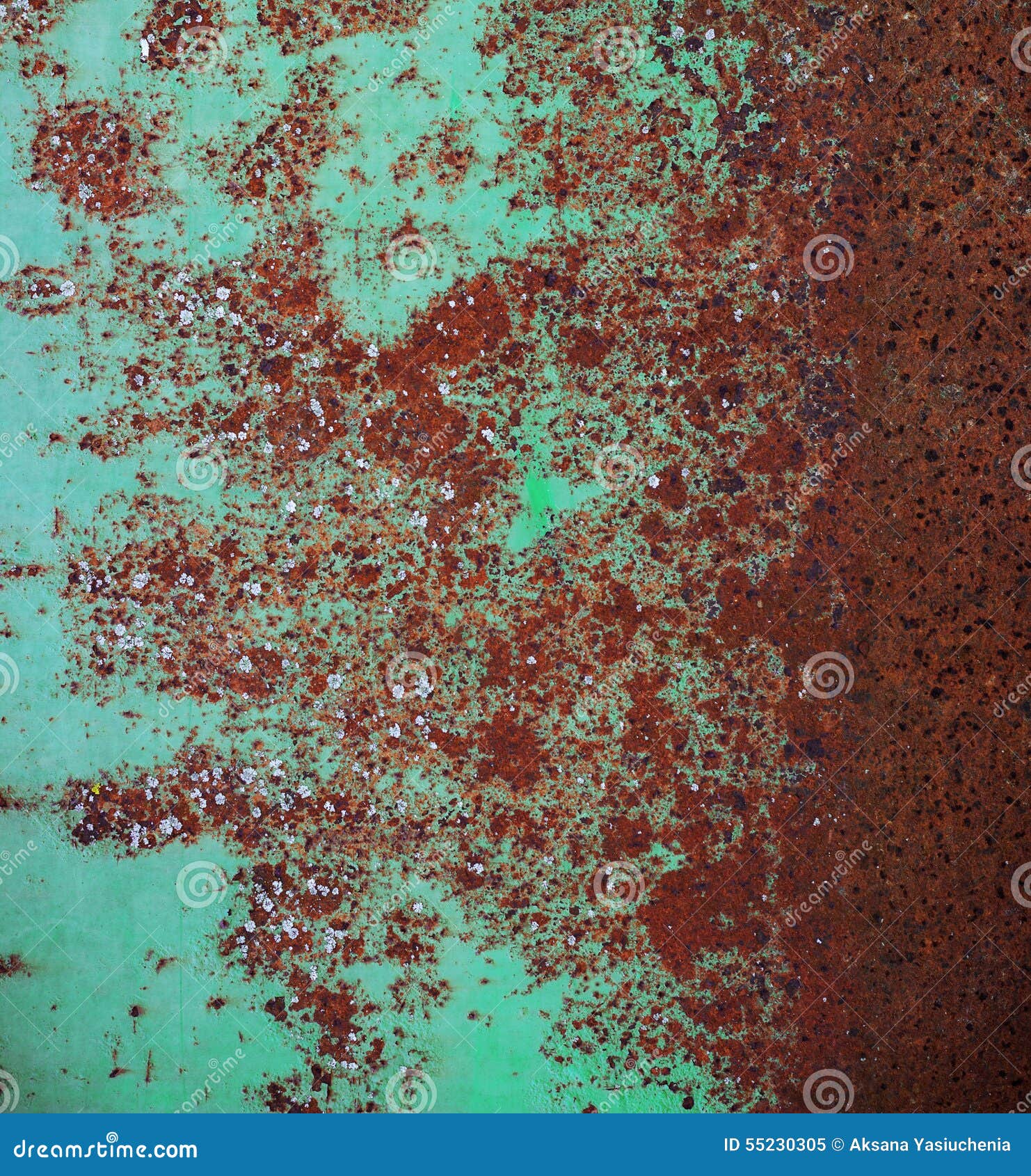 Oxidized metal surface stock image. Image of grunge, iron - 55230305