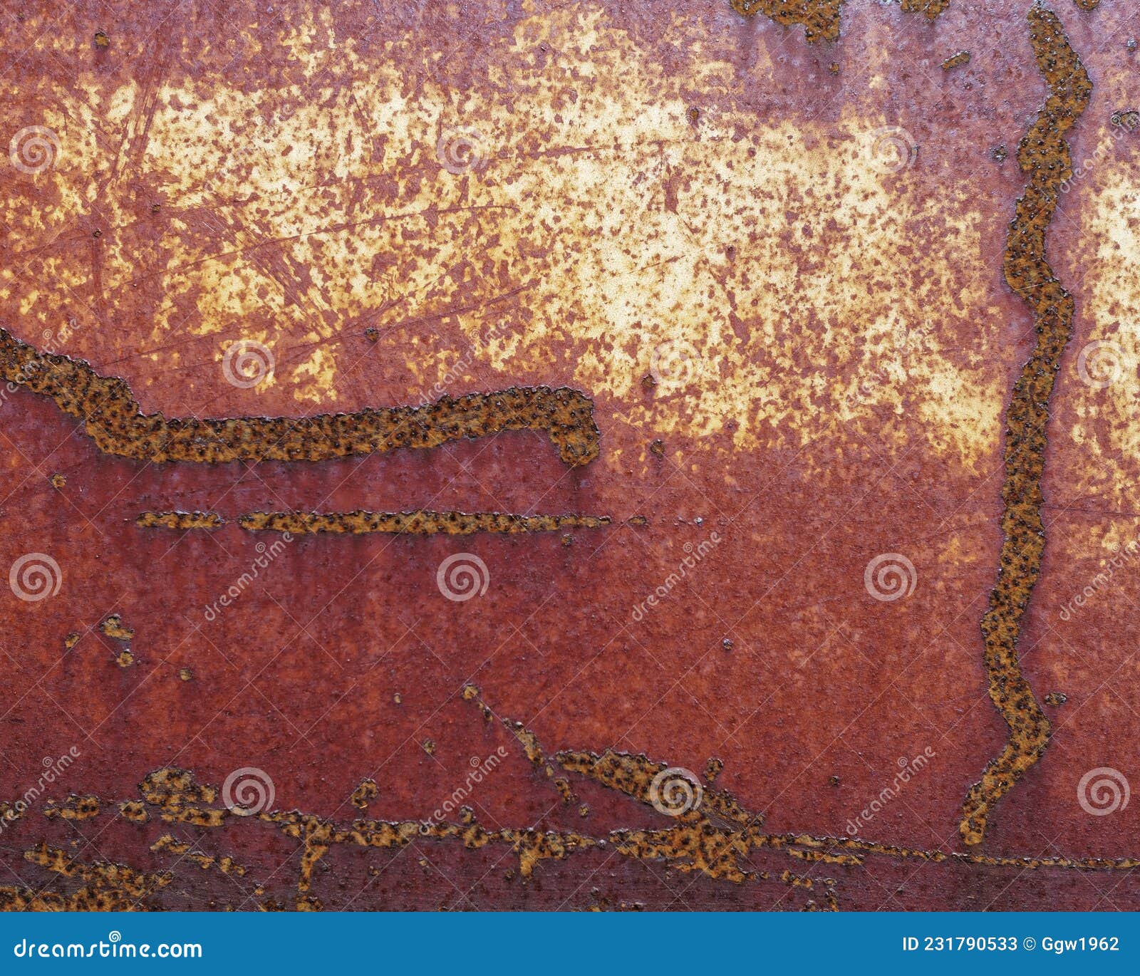 Oxidized metal surface stock image. Image of design - 231790533