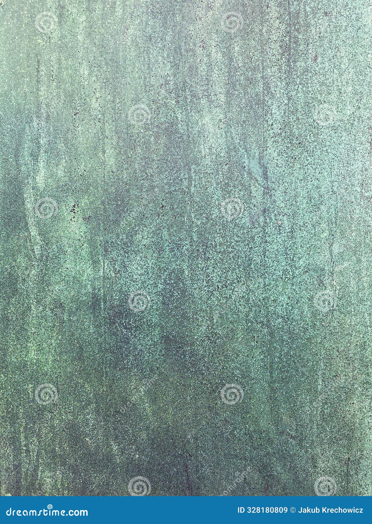 Oxidized Rusty Metal with Blue and Green Copper Patina Stock Image ...