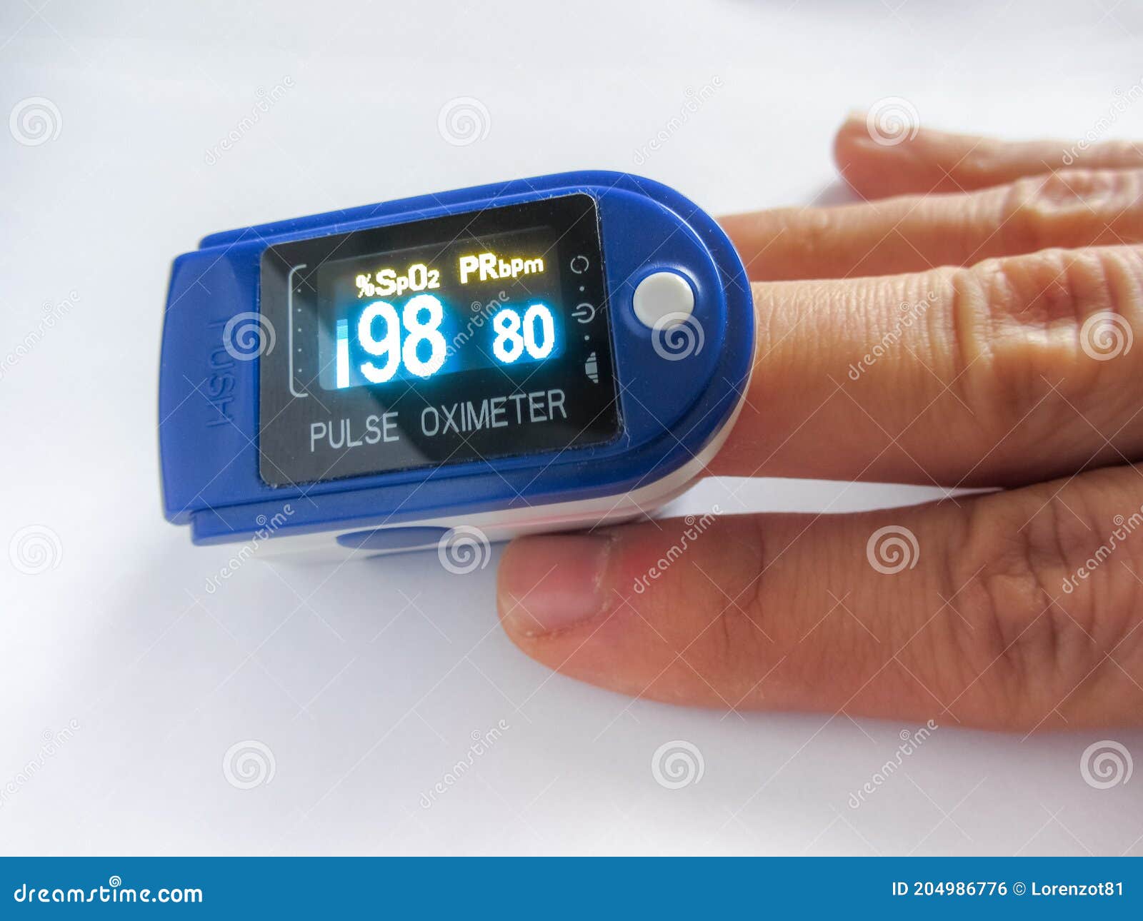 Oximeter To Determine the Percentage Saturation of Oxygen in Hemoglobin ...