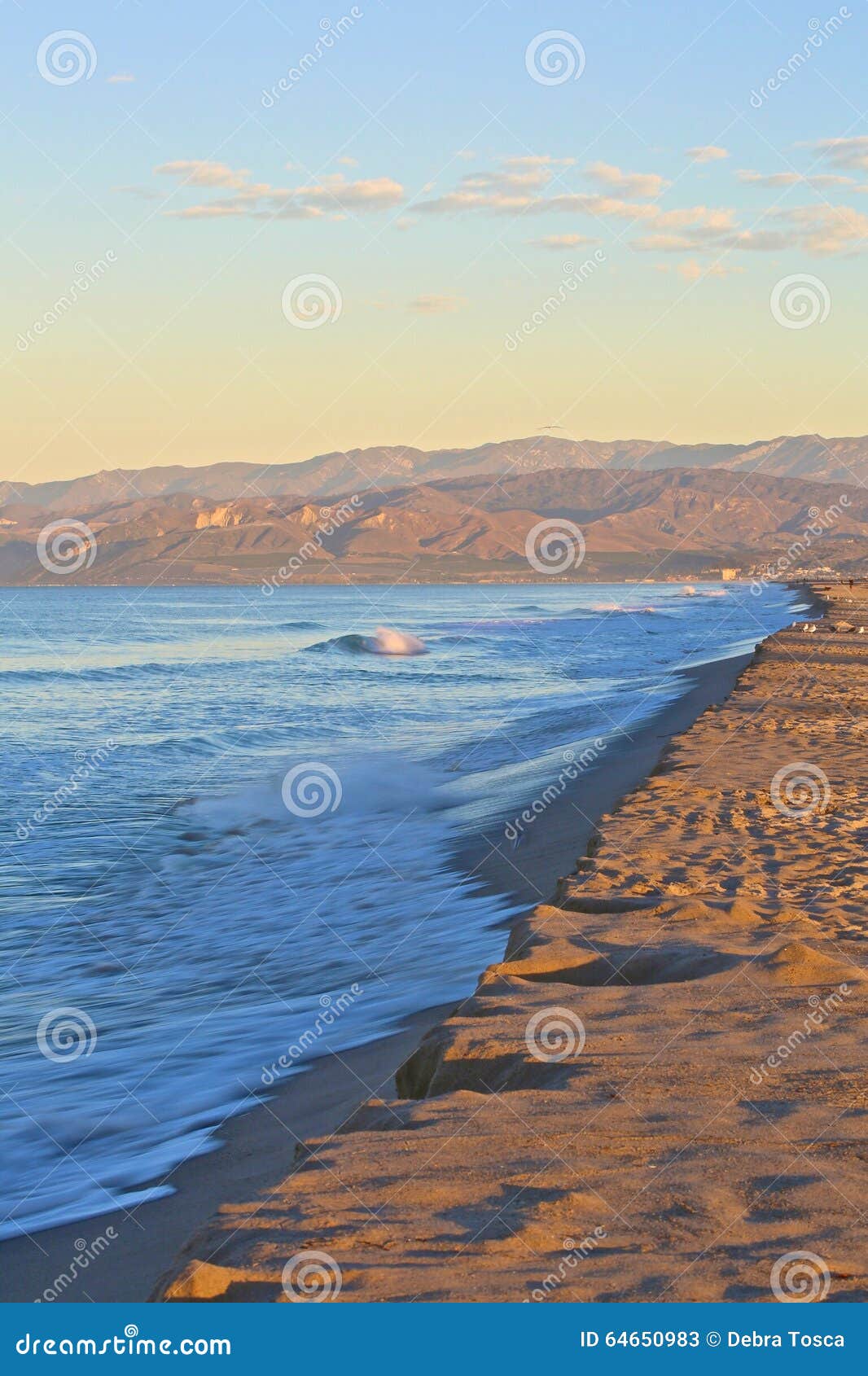 Oxnard beach stock image. Image of sunrise, oxnard, beach - 64650983