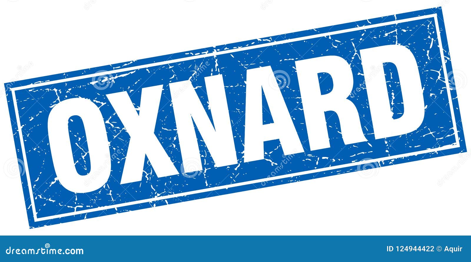 Oxnard stamp stock vector. Illustration of stamp, insignia - 124944422