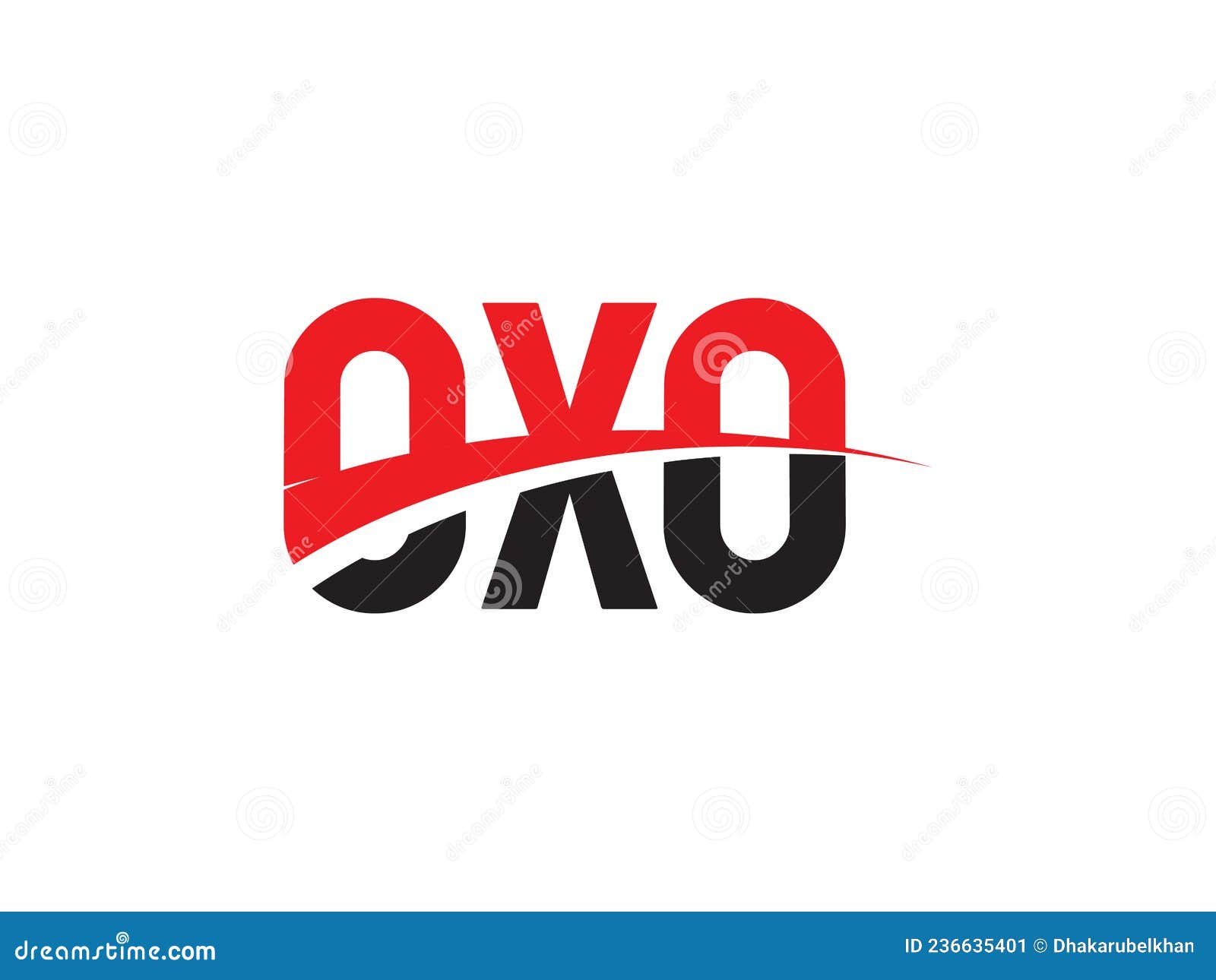 OXO Letter Initial Logo Design Vector Illustration Stock Vector ...