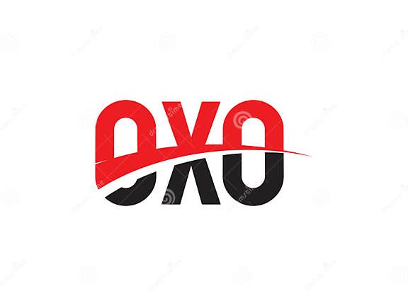 OXO Letter Initial Logo Design Vector Illustration Stock Vector ...