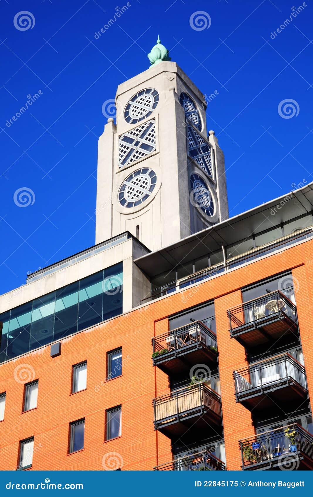 Oxo Tower stock image. Image of luxury, landmark, britain - 22845175
