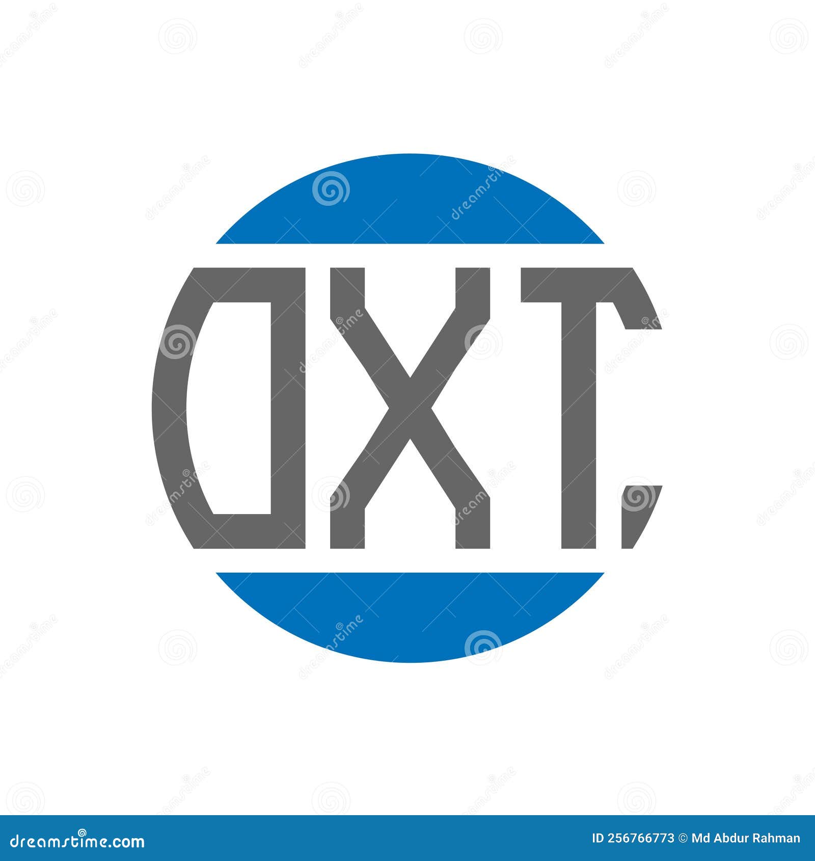 OXT Letter Logo Design On White Background. OXT Creative Initials ...