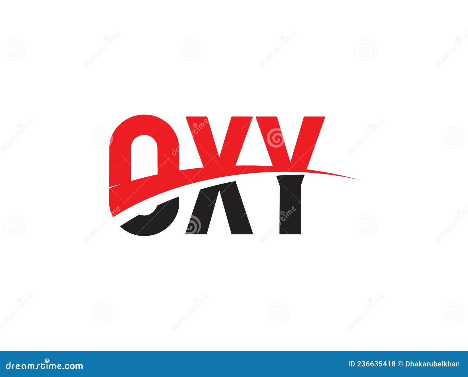 OXY Letter Initial Logo Design Vector Illustration Stock Vector ...