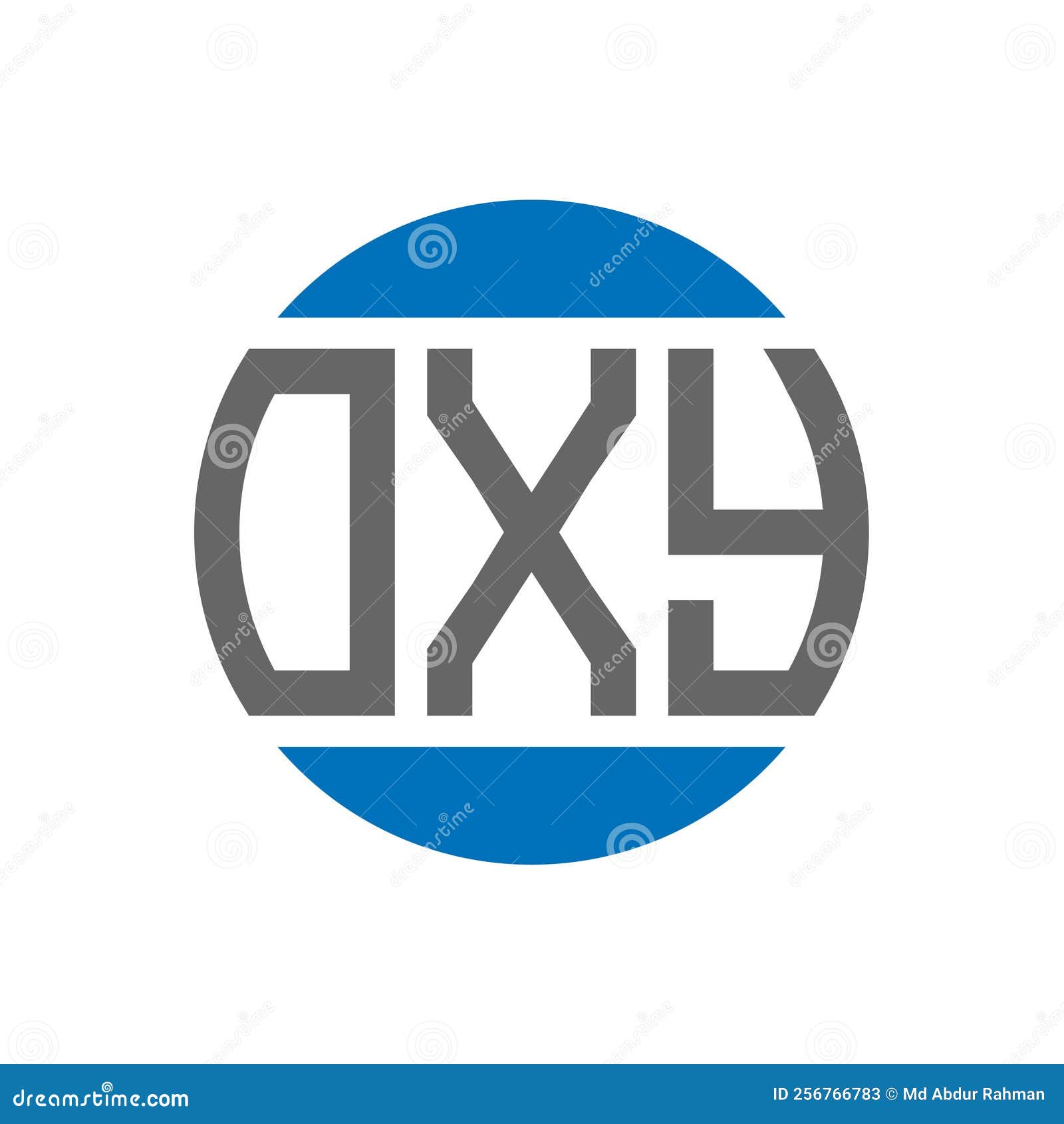 OXY Letter Logo Design On White Background. OXY Creative Initials ...