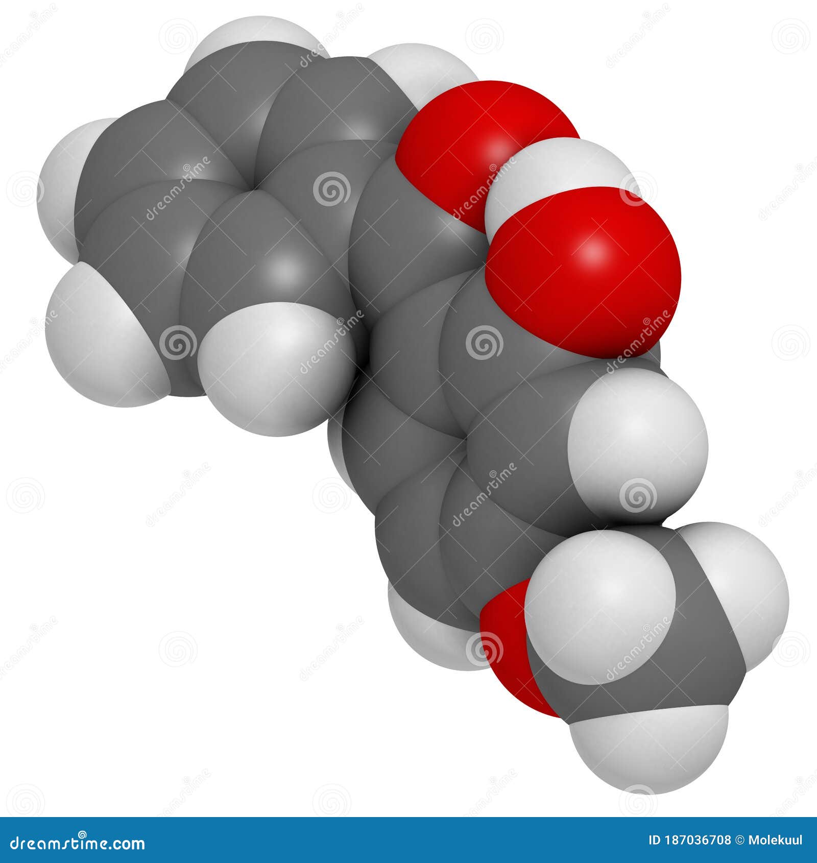 Oxybenzone Sunscreen Molecule Stock Illustration - Illustration of ...