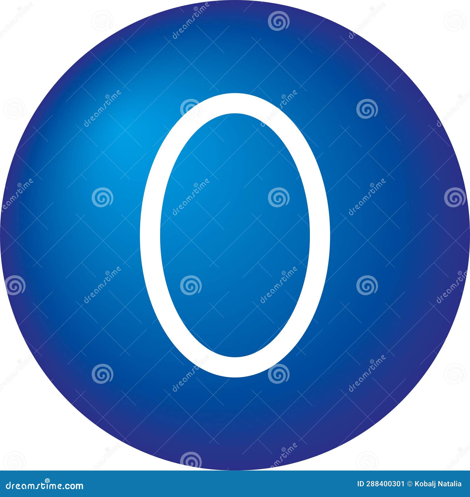 Oxygen Atom On White Background Royalty-Free Illustration ...