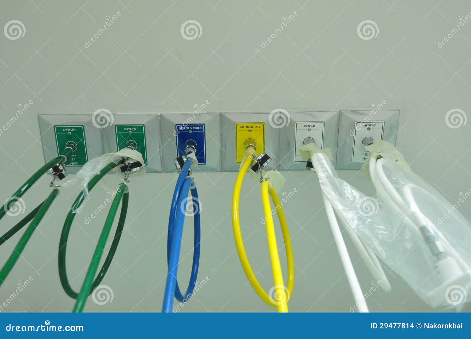 Oxygen cable stock photo. Image of surgery, color, room - 29477814