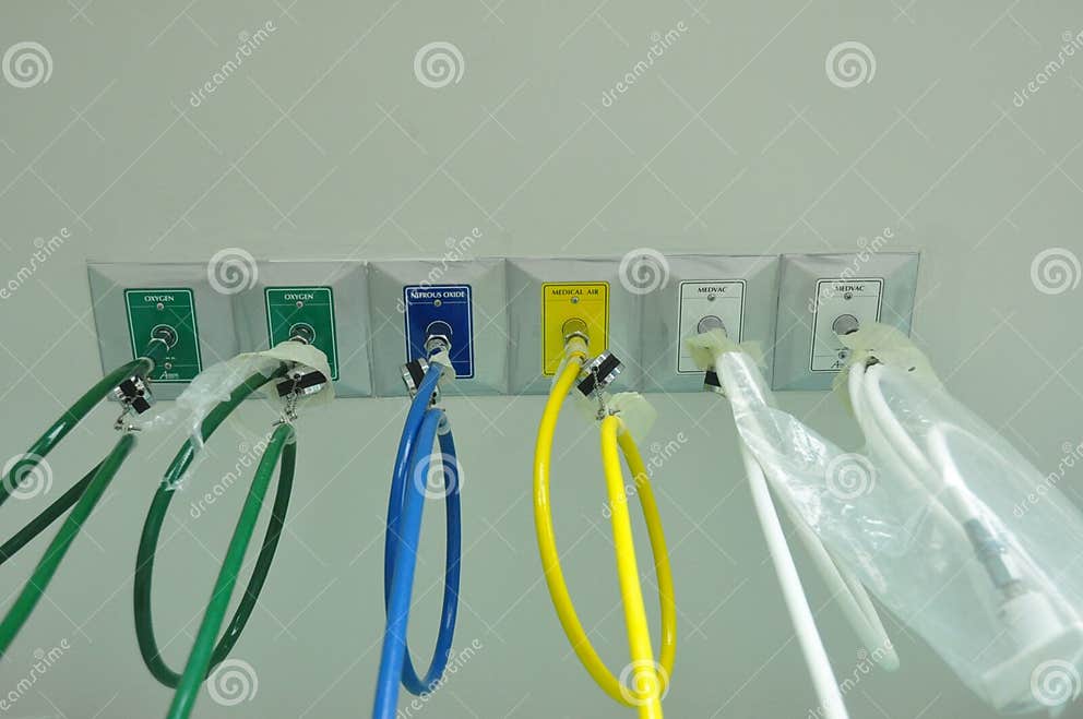 Oxygen cable stock photo. Image of surgery, color, room - 29477814