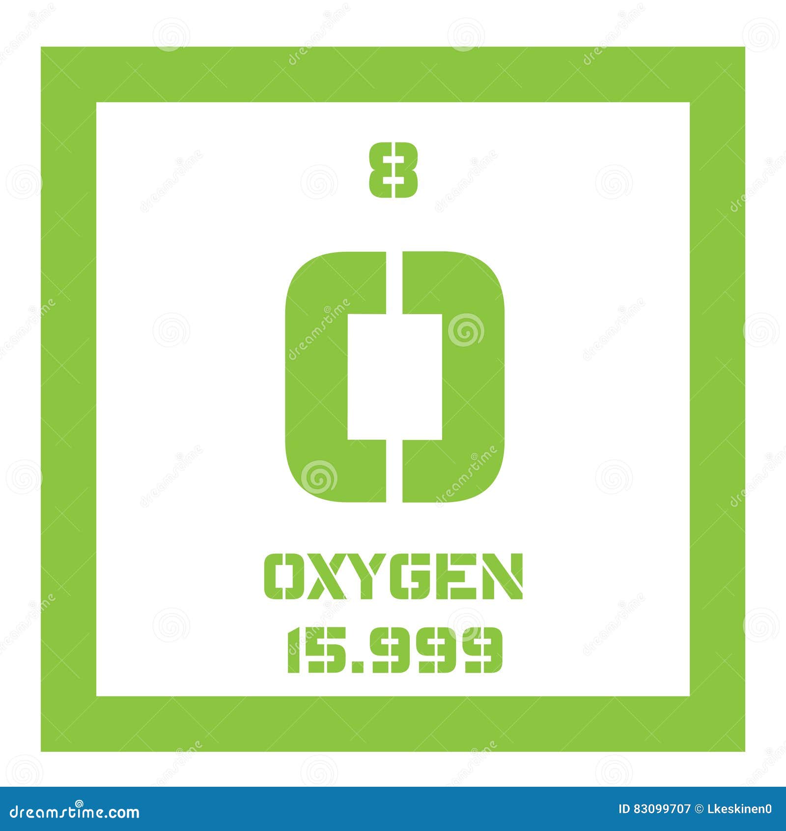 Oxygen Chemical Formula O2 Air Icon White Color Vector Illustration ...