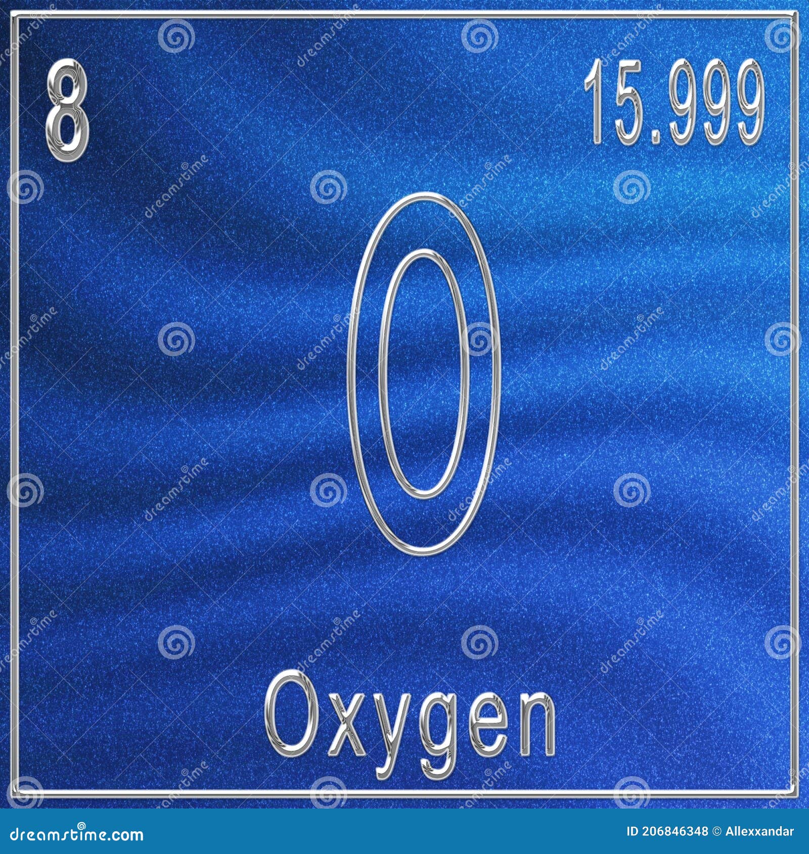 Oxygen On The Periodic Table Of The Elements Royalty-Free Stock Photo ...