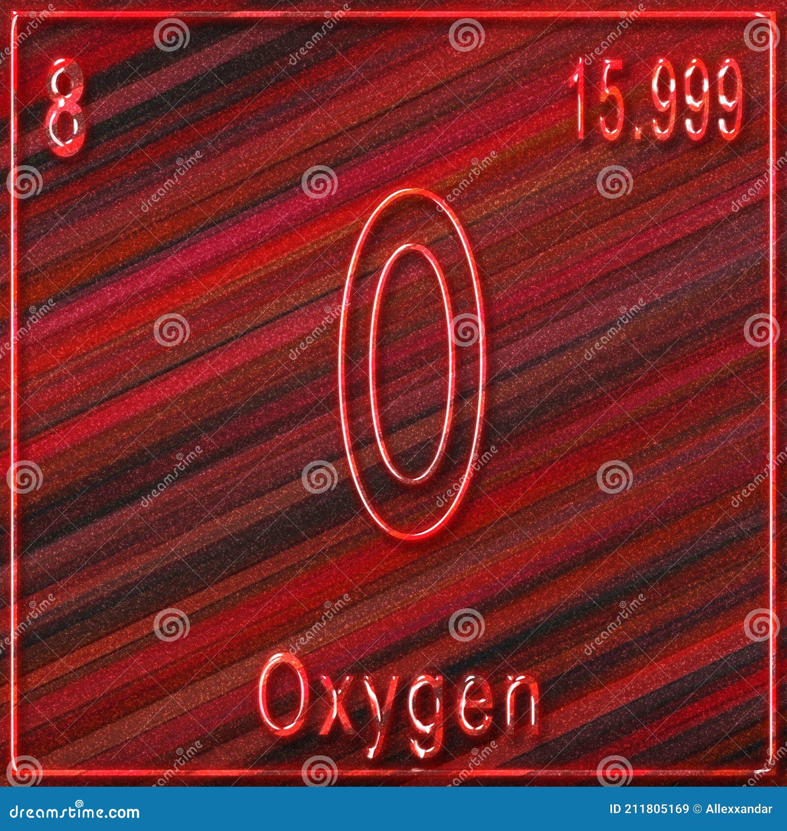 Oxygen On The Periodic Table Of The Elements Royalty-Free Stock Image ...