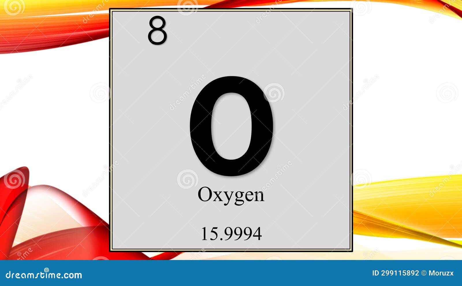 Oxygen Chemical Element Symbol on Wide Colored Background Stock ... Oxygen Chemical Element Symbol on Wide Colored Background Stock ...