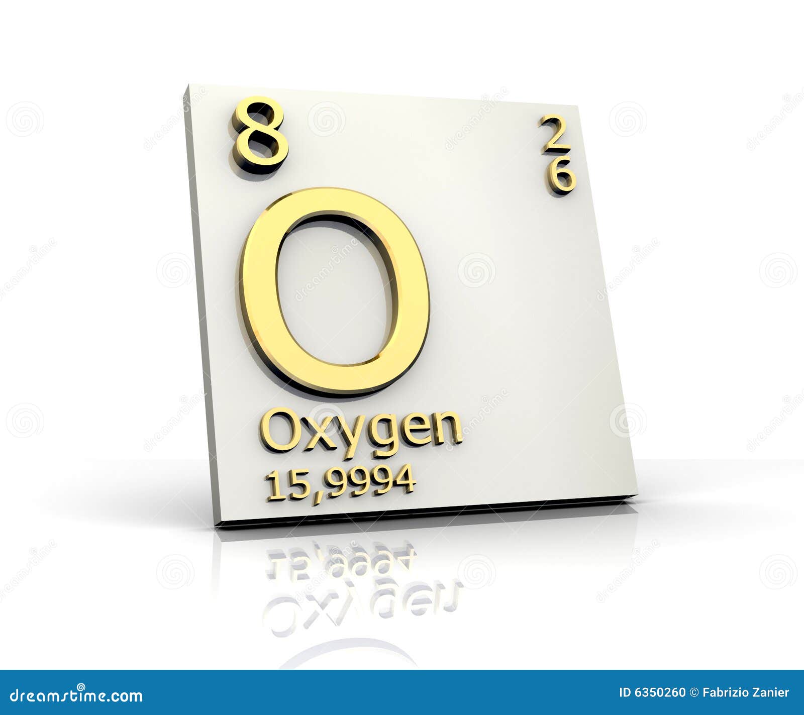 Oxygen Form Periodic Table of Elements Stock Illustration ...