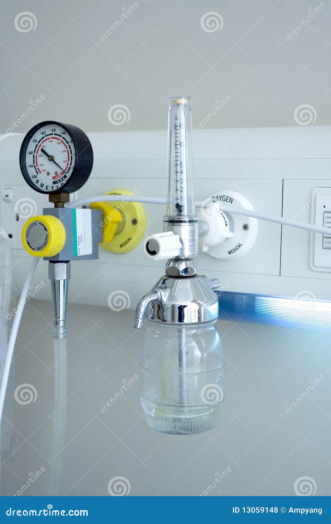 Oxygen Inhalation Apparatus Stock Photo - Image of hospital, inhalation ...