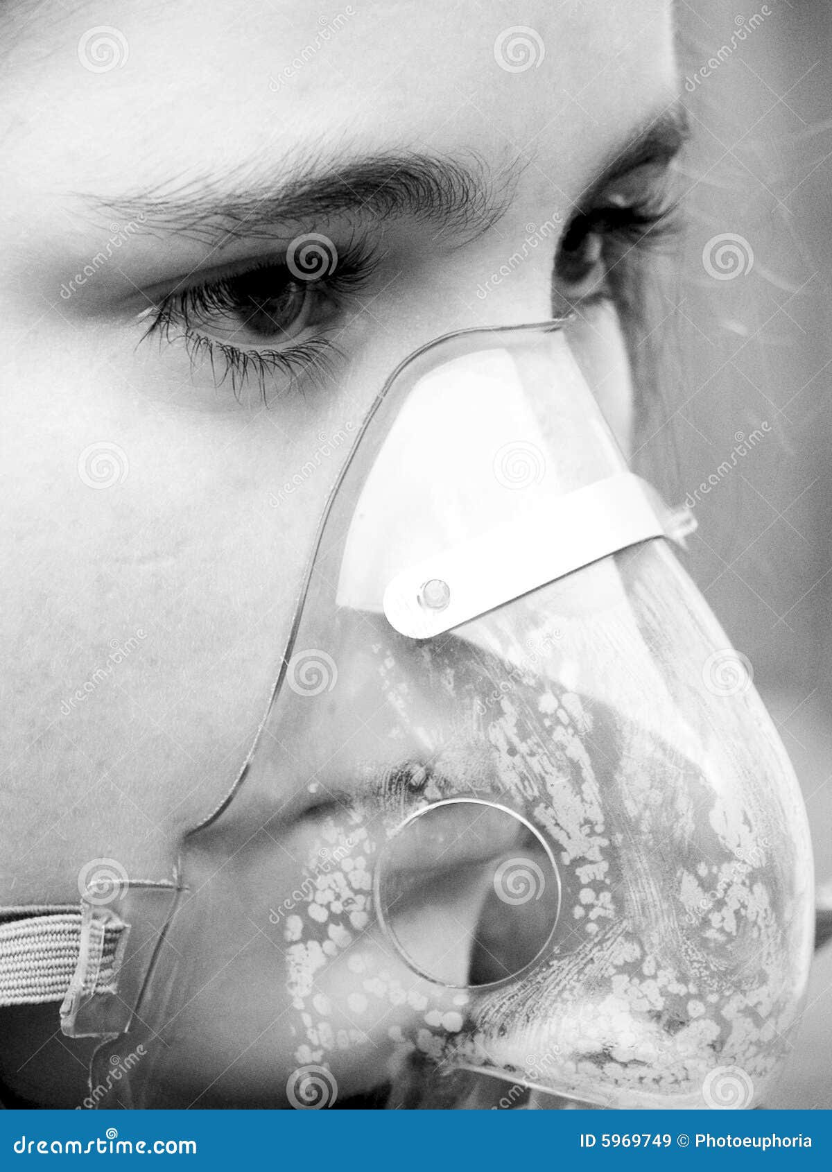 Oxygen Mask stock image. Image of girl, lung, death, medical - 5969749