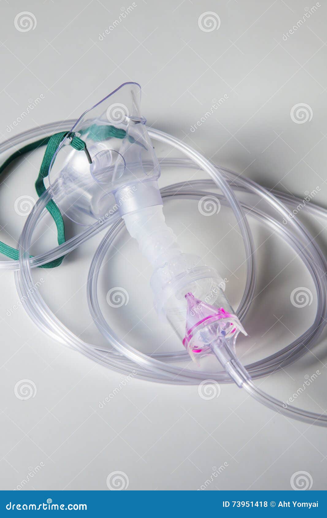 Oxygen Mask for Asthma Treatment. Stock Photo - Image of disease ...