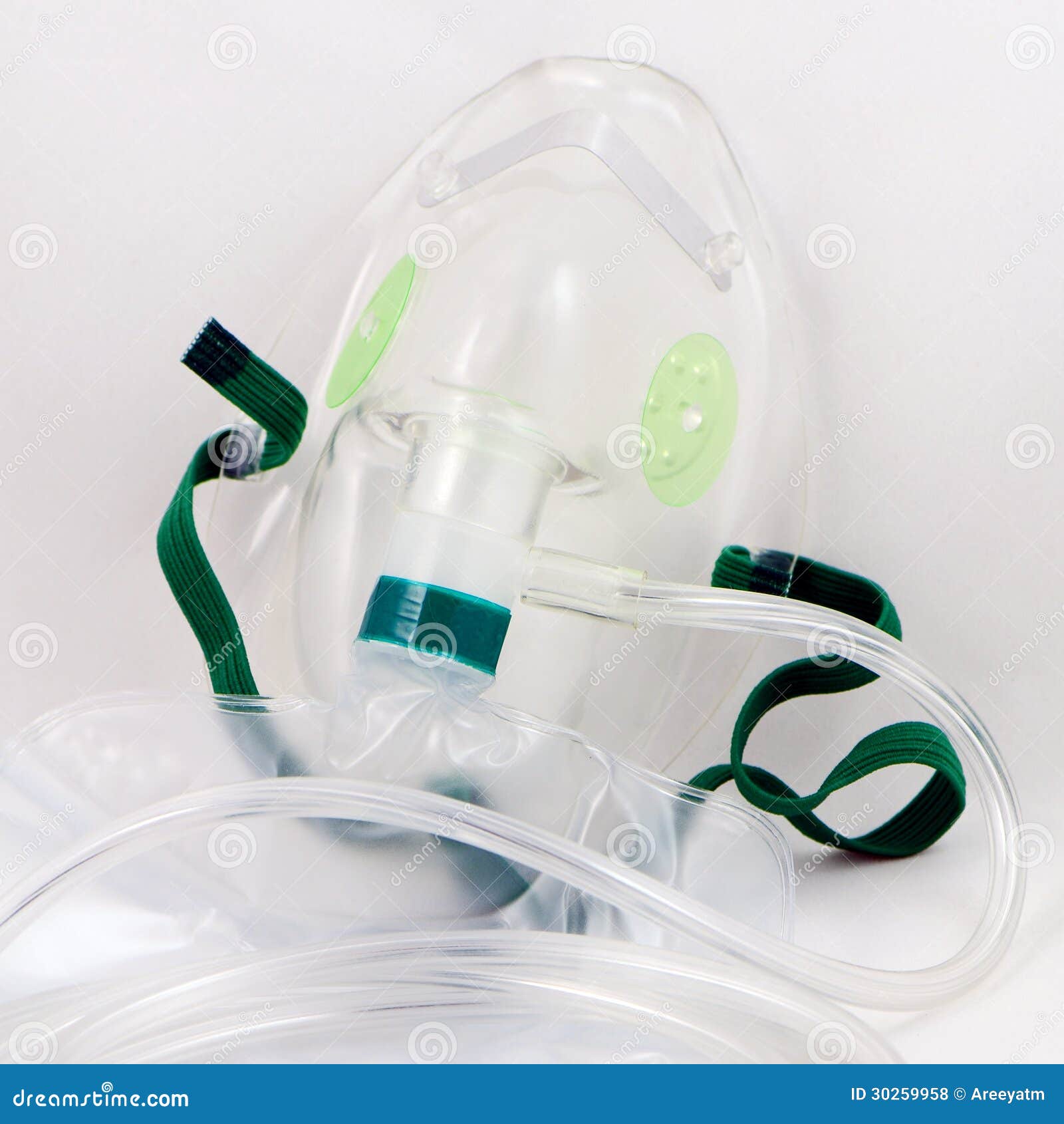 Oxygen Mask with Bag. stock photo. Image of anesthesia - 30259958