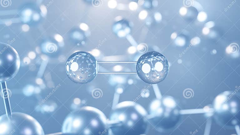 Oxygen Molecular Structure 3d, Flat Model, Dioxygen, Structural ...