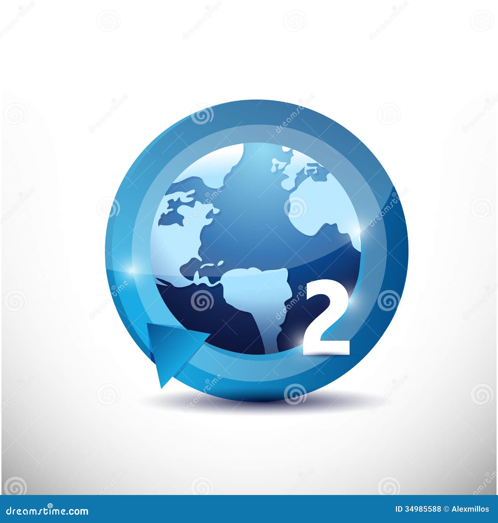 Oxygen O2 Concept Illustration Design Stock Illustration - Illustration ...
