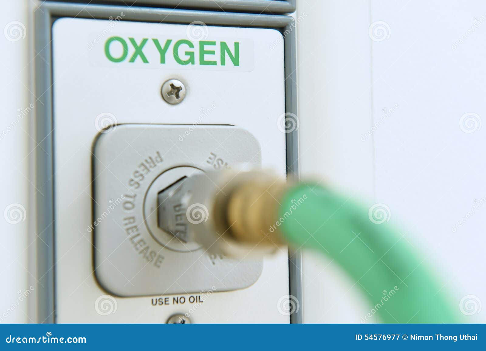 Oxygen Outlet in Operating Room Stock Image - Image of profession ...