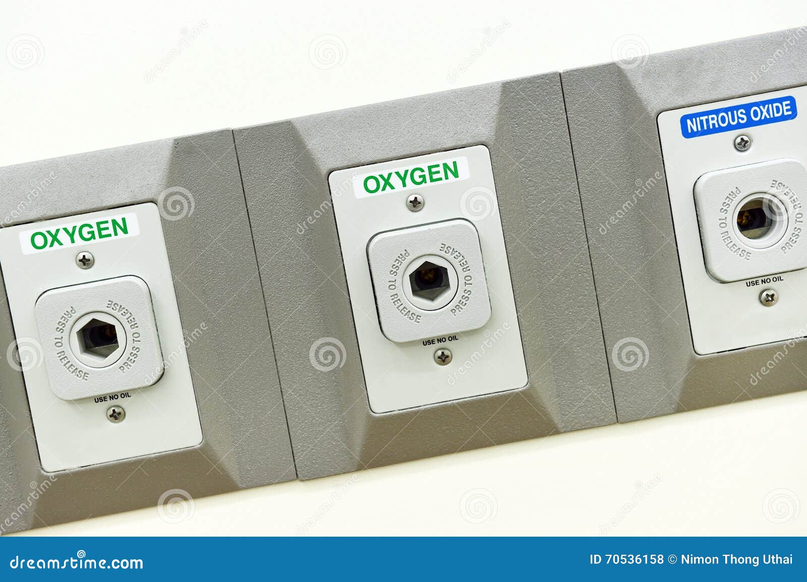 Oxygen Outlet in Operating Room Stock Photo - Image of operative ...
