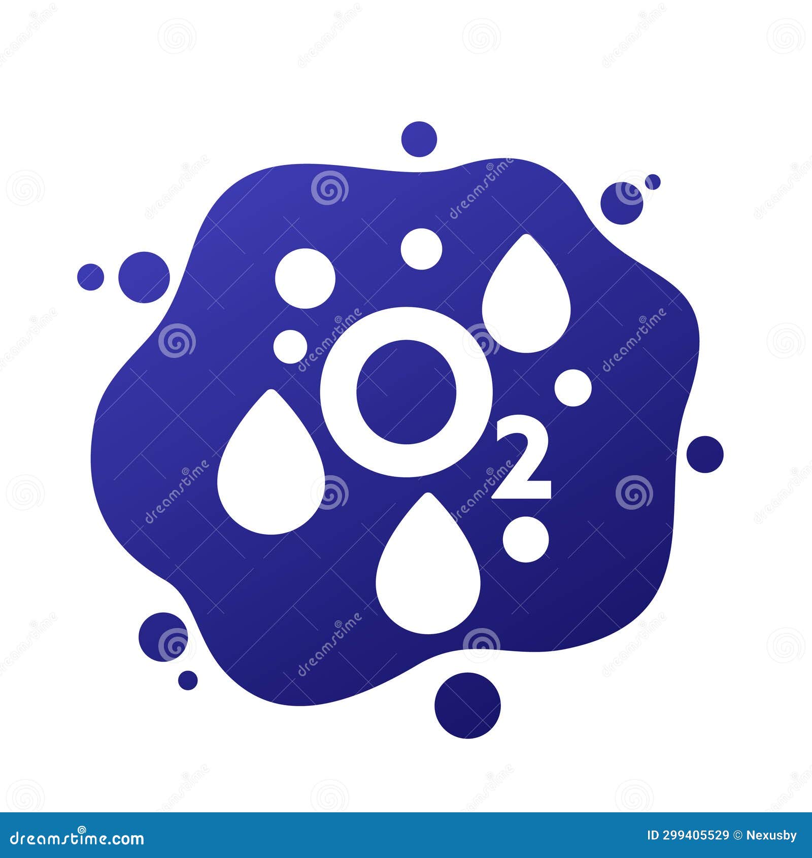 Oxygen Saturation in Blood Icon, Vector Stock Vector - Illustration of ...